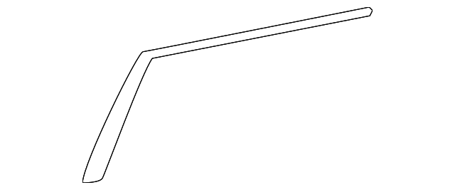 2011-2013 Toyota Matrix Black Out Tape 75928-02020 | Toyota Parts Center