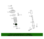 2008-2017 GM Rear Shock Absorber Upper Insulator 92269192 GM ...