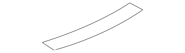 2010-2013 Porsche Panamera Side Bracket Retainer Strip 970-505-536-02 ...
