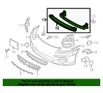 2010-2013 Porsche Panamera Impact Bar 970-505-041-05 | Porsche Marin