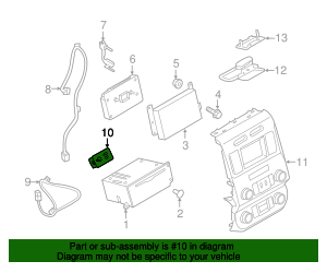 2017-2022 Ford Infotainment Display Control Module HC3Z-19A387-H | Ford ...
