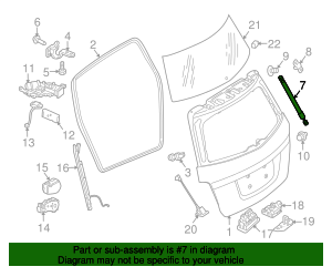 204-980-26-64 - Lift Cylinder 2010-2015 Mercedes-Benz | Mercedes-Benz ...