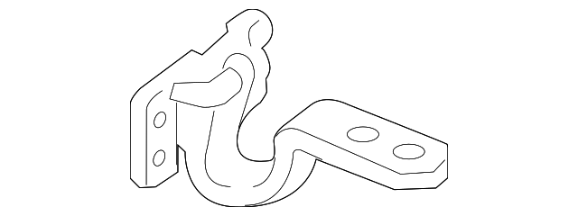 204-740-16-00 - Hinge - 2010-2015 Mercedes-Benz | BuyMercedesPartsNow