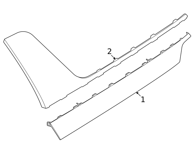 2022 Kia Carnival Applique 87860-R0000FMC | TascaParts.com