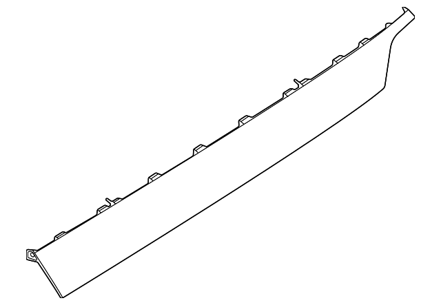 83908-R0000 - Track Cover 2022-2024 Kia Carnival | Kia.Parts Store