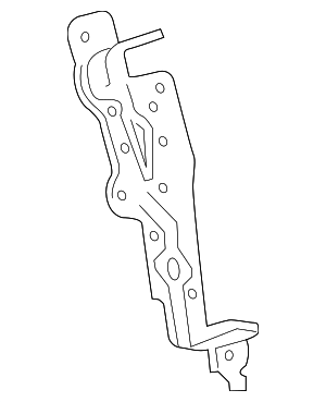 2015-2017 Toyota Camry Receiver Mount Bracket 86211-06210 | Toyota Parts