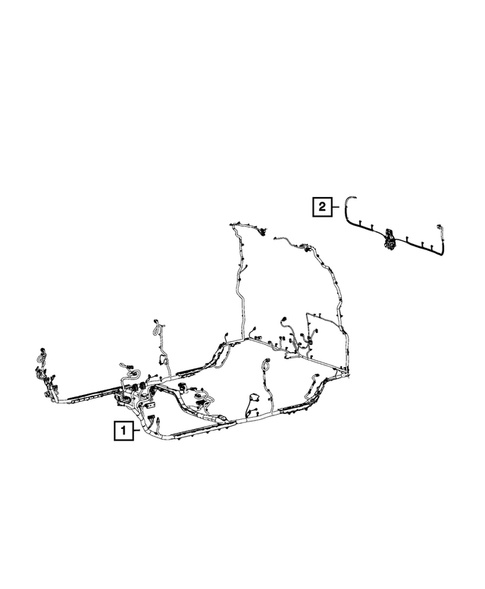 Wiring-Body and Accessories for 2019 Ram 1500 | Mopar Wholesale Store