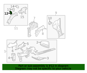 2016-2019 Chevrolet Volt OEM NEW 16-19 GM Chevrolet Left or Right Front ...