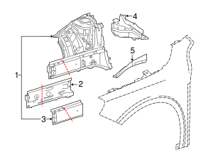 246-620-30-30 - Upper Cross-Member 2014-2020 Mercedes-Benz | Mercedes ...