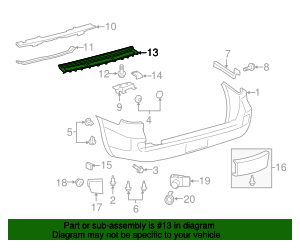 2013-2015 Lexus LX570 Step Plate 52302-60040 | OEM Parts Online