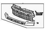 2020-2023 Chevrolet Silverado 2500 HD Front Grille 84682591 GM ...