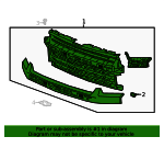 84682591 - Front Grille 2020-2023 Chevrolet Silverado 2500 HD ...