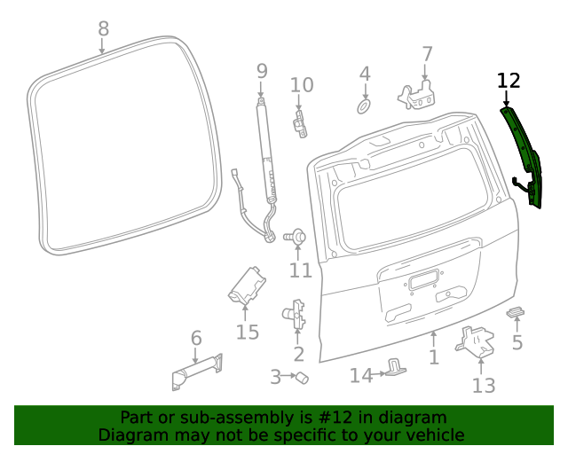 2021-2024 Cadillac Pinch Sensor 84969437 | GM Parts Center