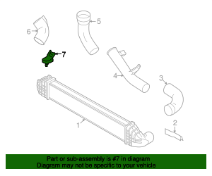 2004-2016 Volvo Pressure Sensor 31355463 | Genuine Volvo Replacement Parts