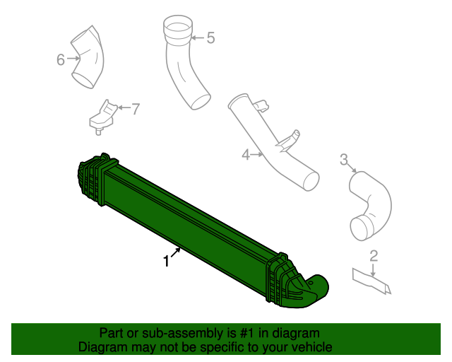 31338475 - Inter-Cooler - 2010-2016 Volvo | Volvo OEM Parts Direct