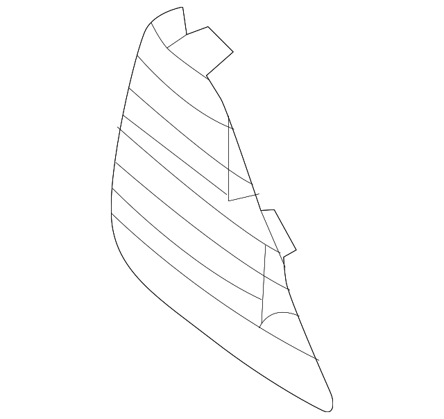 2020-2024 Cadillac XT5 Front Grille Filler 84313932 GM | GMPartsDirect.com