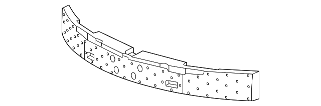 2010-2013 Buick LaCrosse Front Bumper Fascia Energy Absorber 20925294 ...
