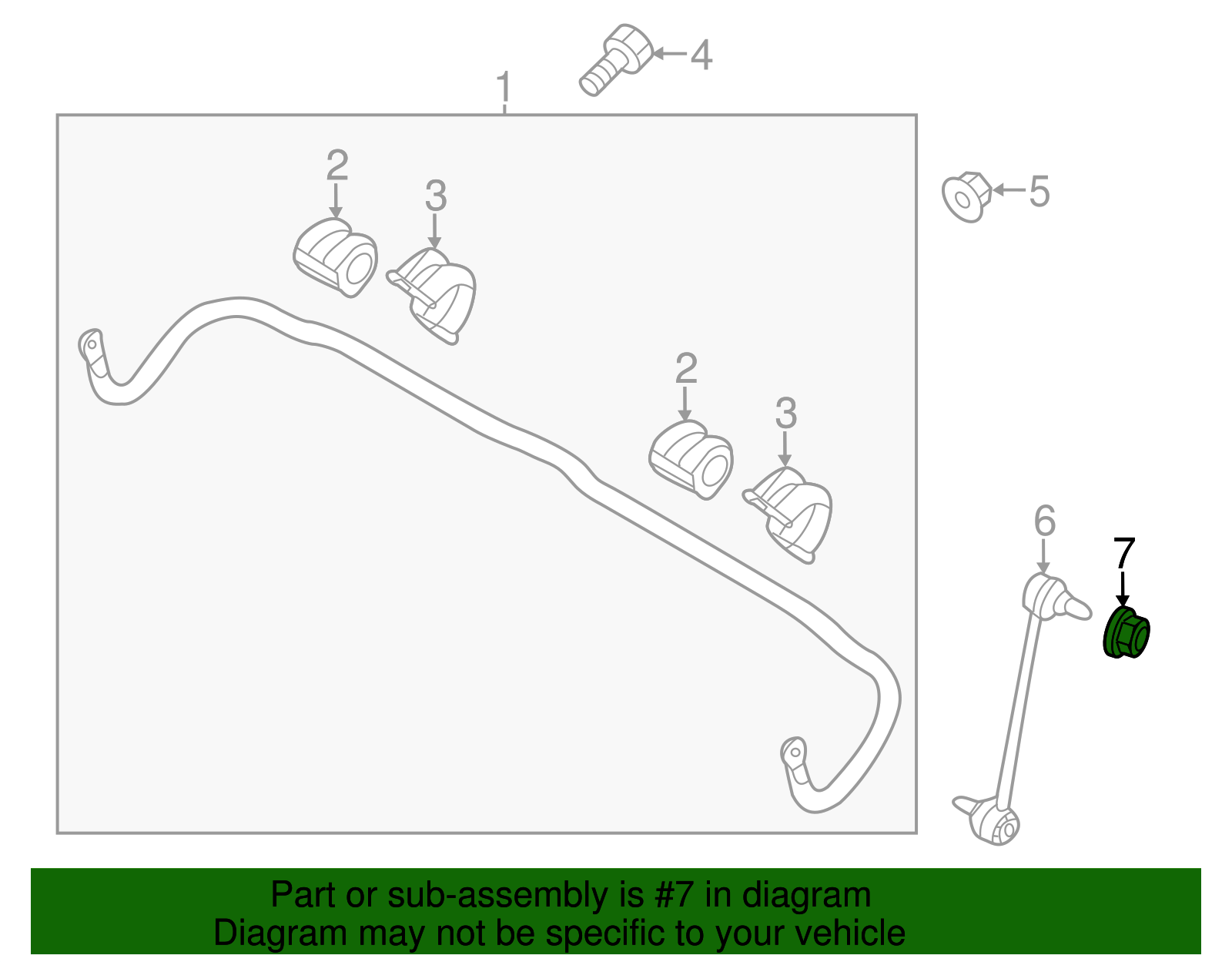 54559-2E000 - Suspension Stabilizer Bar Link Nut 2006-2025 Kia | Kia ...