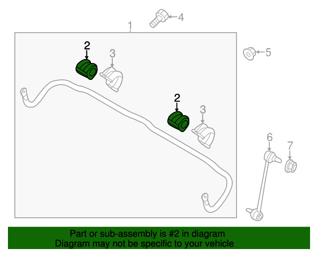 2011-2021 Kia OEM NEW 2011-20 Kia Niro EV Left Or Right Rear Bushing ...