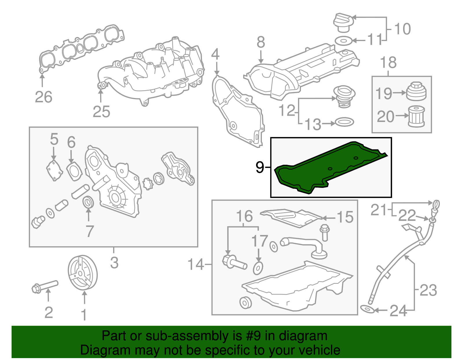 12650319 - OEM GM Valve Grind Gasket Kit | GMPartsCenter.net | GM Parts ...