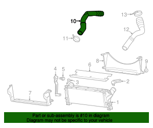2013-2018 Ram Inlet Duct 52014734AC | Mopar Parts Canada