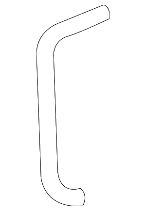 2013-2015 Toyota Land Cruiser Body Side Molding Front Seal 75794-60030 ...