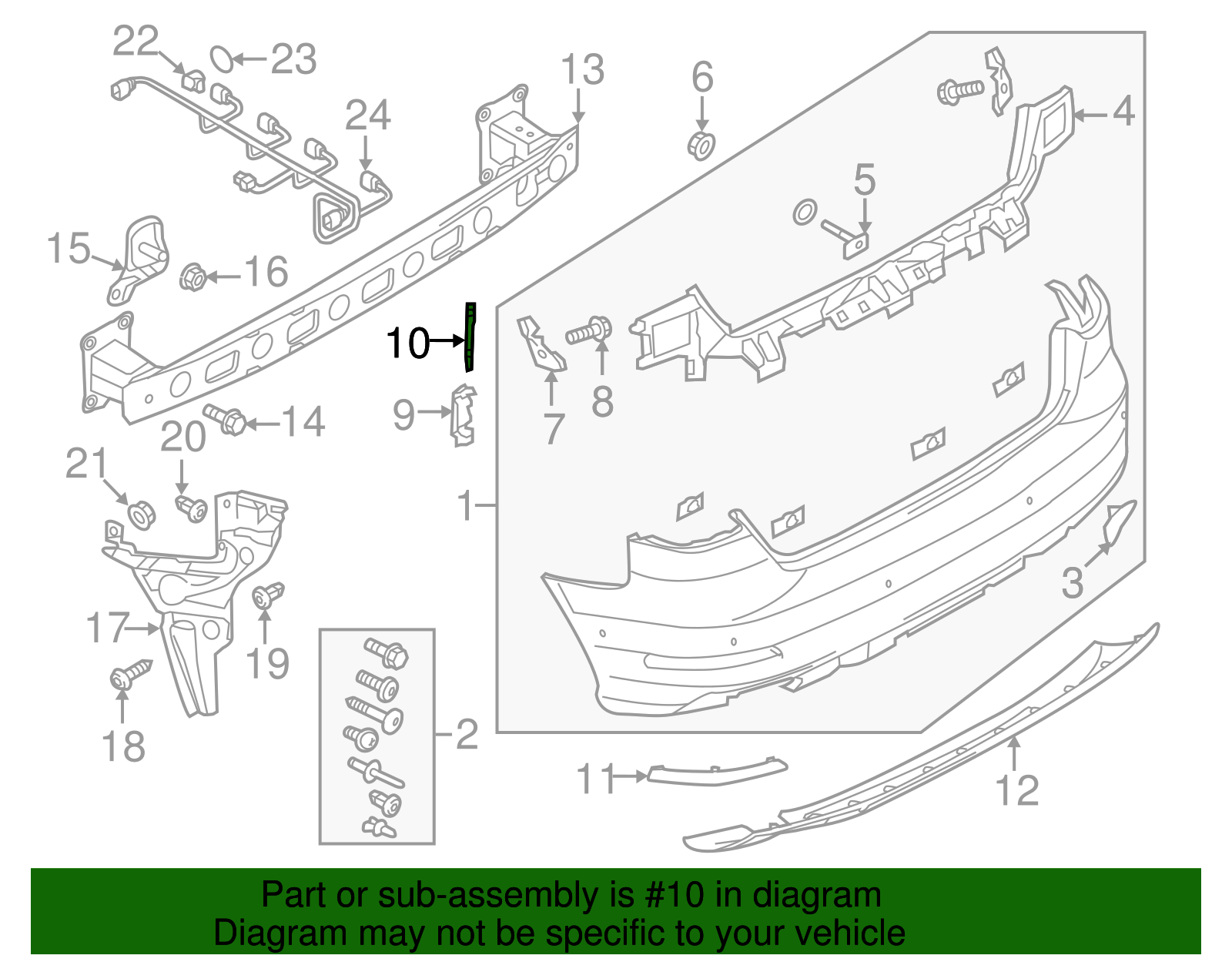 8V5-807-975 - Guide Pin 2015-2016 Audi | Audi OEM Parts