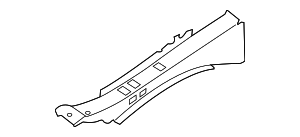 2011-2018 Volkswagen Jetta Upper Rail 5C6-810-136-A | QuirkParts