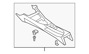 Genuine BMW 51-16-9-193-395 | Console Body | FREE Shipping on Most ...