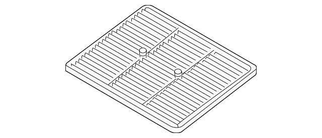 Genuine Engine Air Filter for 2017 Hyundai Ioniq | Part# 28113-G2100 ...