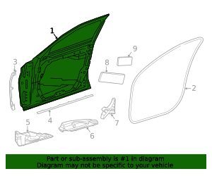 2021-2024 Mercedes-Benz Door Shell 223-720-03-00 | MB OEM Parts