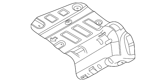 2019-2025 Hyundai Heat Shield 28793-C5100 | Hyundai Wholesale Direct