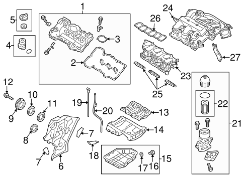 Engine Parts for 2013 Hyundai Azera | Hyundai OEM Parts Direct