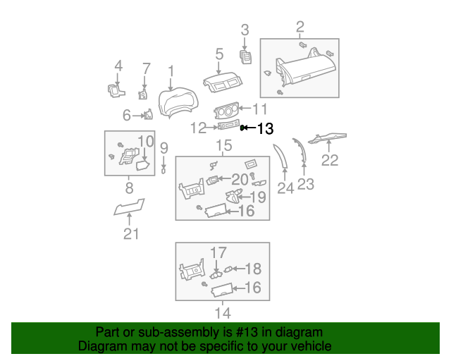 55539-52060-B0 - Lower Cover Hole Plug - 2006-2015 Toyota | Nucar ...
