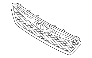 91122FL00B - Upper Grille - 2017-2019 Subaru Impreza | Subaru Parts ...