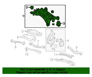 Mercedes-Benz OEM Cross-Member Part# 212-350-42-05 | OEM Vehicle Parts