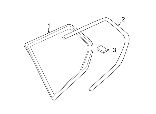 51377410071 - 2018-2024 BMW X3 Molding (51-37-7-410-071) | BMW of South ...