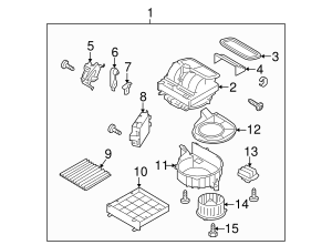 2006-2009 Subaru Servo 72131AG23A | Subaru Parts For You