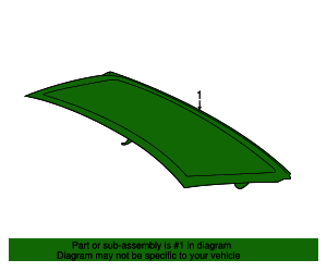 Genuine Back Glass for 2016-2022 BMW | OEM Part# 51-31-7-357-251 | BMW ...