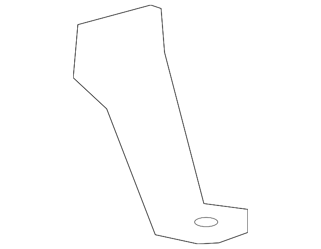2016-2020 Buick Envision Rear Bumper Fascia Bracket 22916156 ...