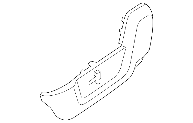 2009-2012 Mopar Outer Finish Panel - Driver's Side (LH) 1NK89XDVAA ...