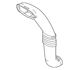 2011-2013 Ford Fiesta Air Tube BE8Z-9C675-A | TascaParts.com