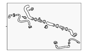 2016-2020 GM Lower Hose 84134895 | GMPartsDirect.com
