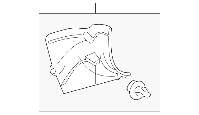 62111-21041-B0 - Board Cowl Side Tri - 2011-2016 Scion tC | OEM Genuine ...