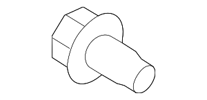 2012-2019 Ford Shield Screw -W705013-S437M | TascaParts.com