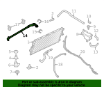 2017-2023 Ford Upper Hose HC3Z-8597-C | Blue Springs Ford Parts