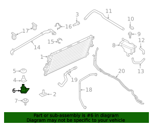 Genuine OEM Ford - Water Outlet HC3Z-8592-A | OEM Ford Parts & Accessories