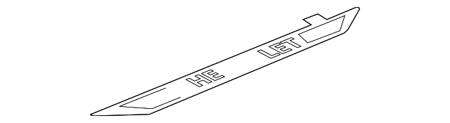 84204489 - High-Quality Plate for 2019-2025 Chevrolet Blazer ...