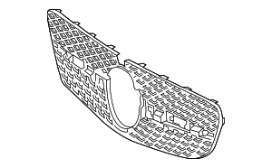 238-888-03-00 - Grille Assembly 2018-2020 Mercedes-Benz | Mercedes-Benz ...