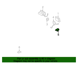 2003-2004 GM Sdm Module 12231740 | QuirkParts